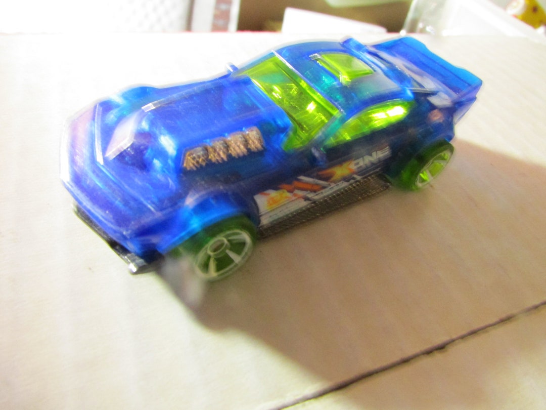 HOT WHEELS DTY12 Blue Clear 1/64 Scale Die Cast Free USA Shipping - Etsy