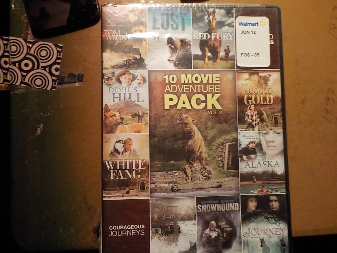 10 Movie Adventure Pack Vol 2 DVD Movie Rated PG13 Free USA Shipping - Etsy