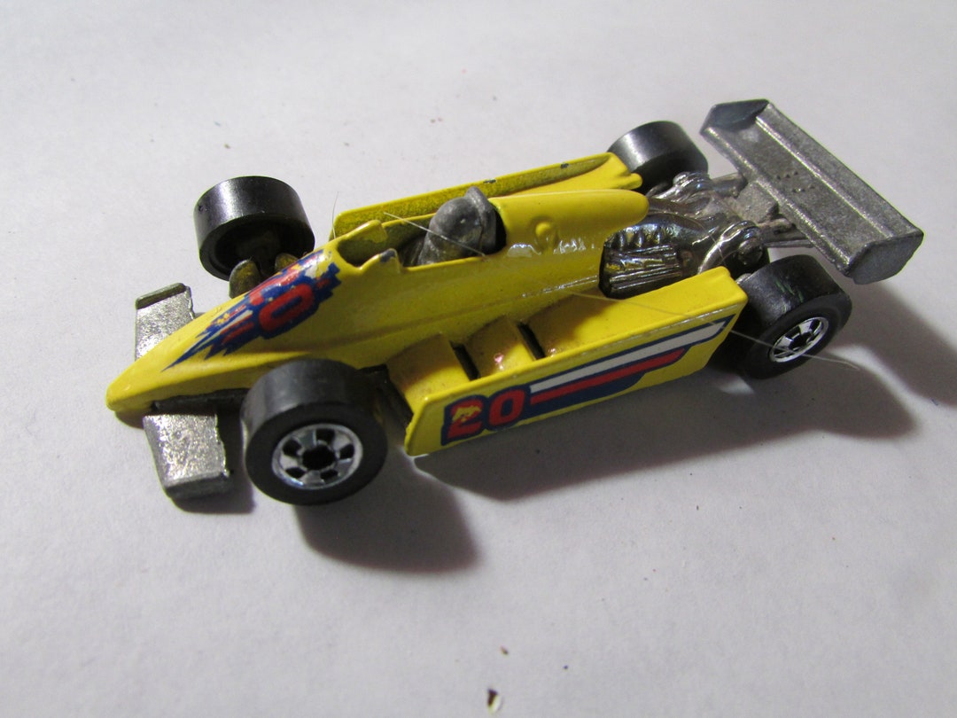 Hot Wheels Indy Car 20 Yellow 1/64 Die Cast Free USA Shipping - Etsy