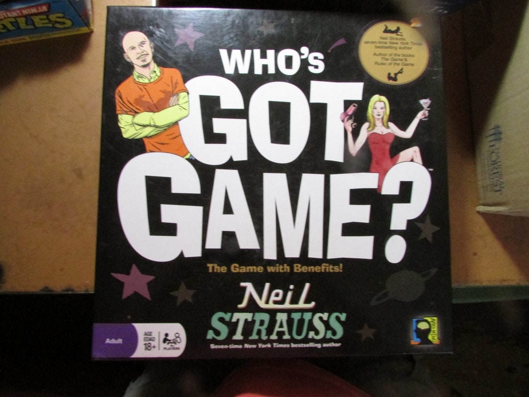 Who's Got Game? by Neil Strauss the Game With Benefits Board Game ...