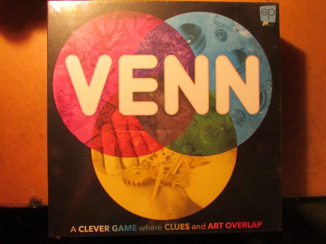 Venn Party Game by the OP Games Brand New Sealed Free USA Shipping - Etsy