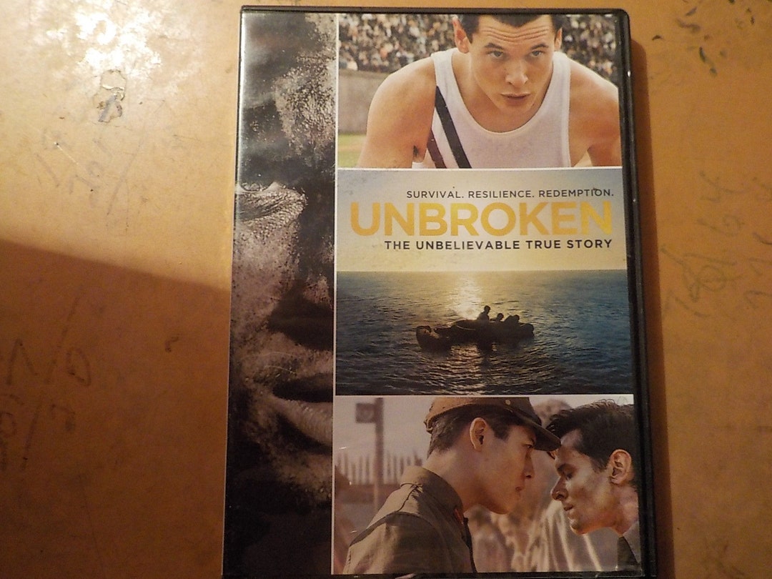 Unbroken DVD Movie Rated PG13 Free USA Shipping - Etsy
