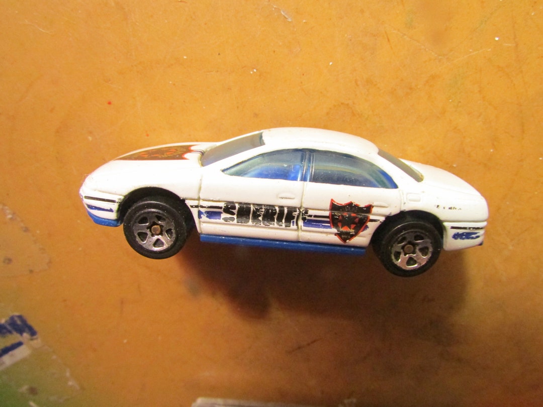 Hot Wheels 93' Warner Sheriff Desert Patrol Original Old Car 1/64 Die ...