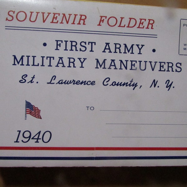 Military Folder - Etsy