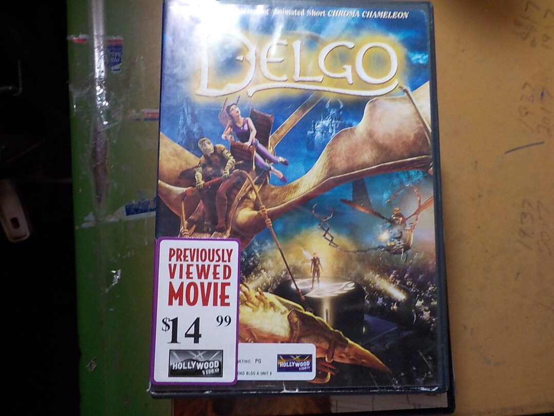 Delgo Freddie Prinze Jr Classic DVD Movie Rated PG Free USA Shipping - Etsy