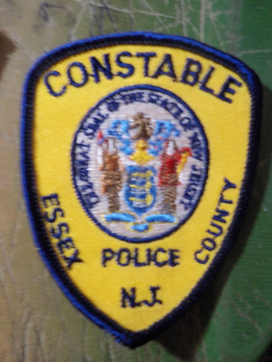 Vintage Essex County Constable New Jersey Police Patch Free USA ...