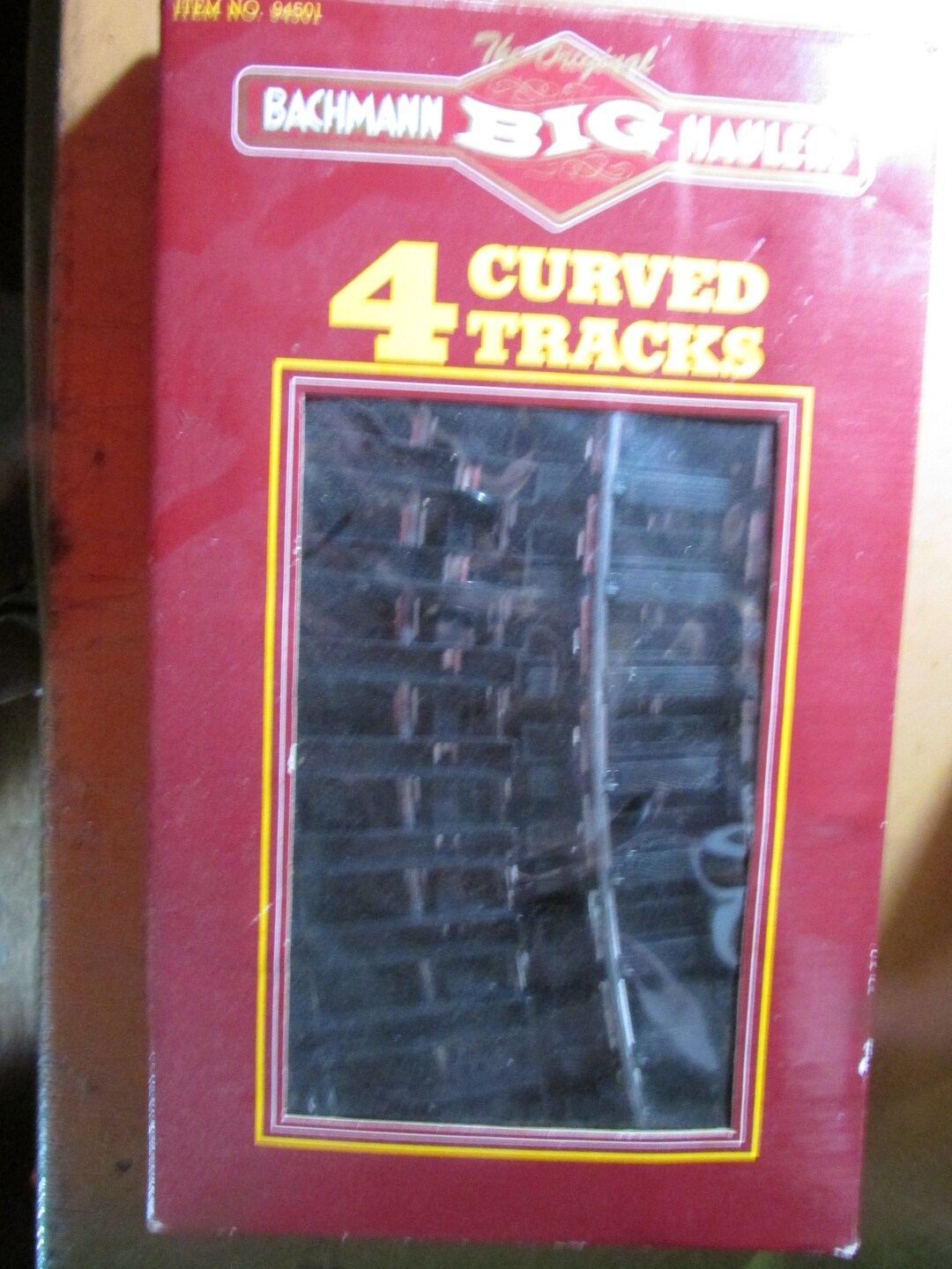 Vintage Bachmann Curved Track Big Haulers 4 Pieces G Scale 94501 Model ...