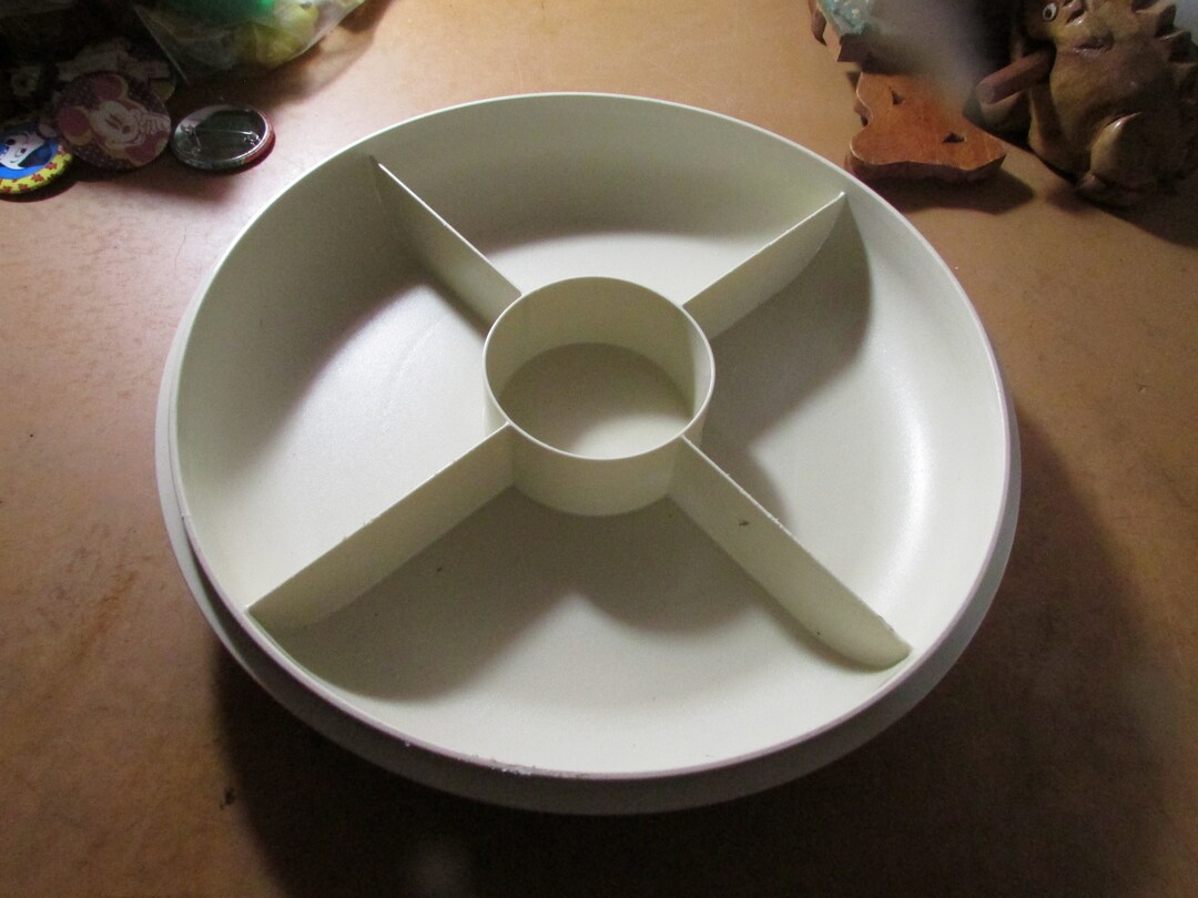 Tupperware 1708-1 Snack Dip Tray Pre Owned Free USA Shipping - Etsy