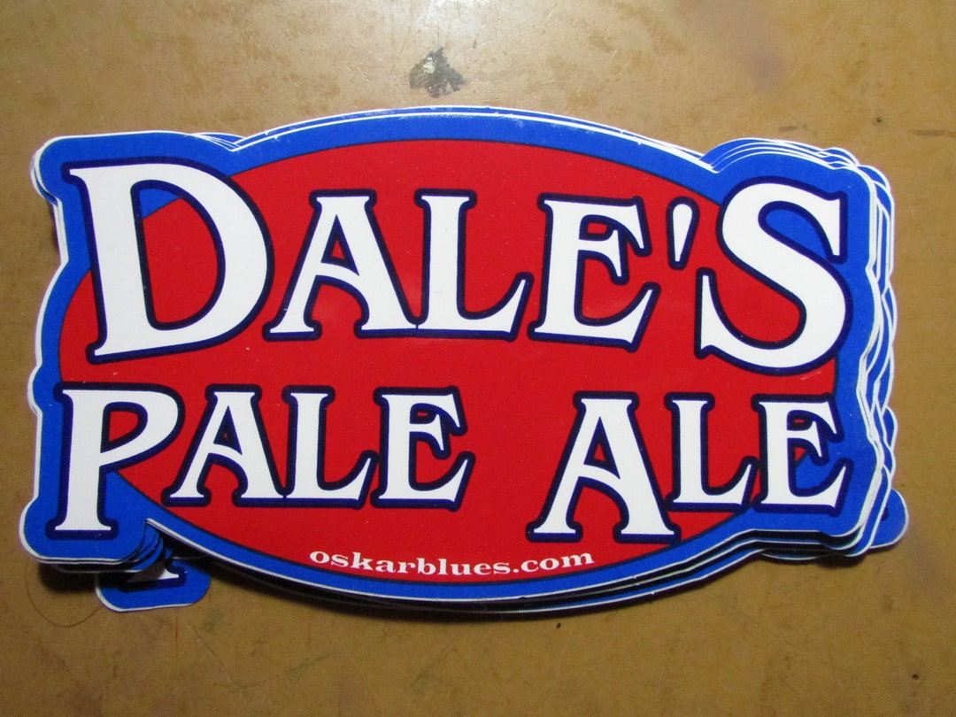 New Old Stock Dale's Pale Ale Decal Window Sticker Free - Etsy