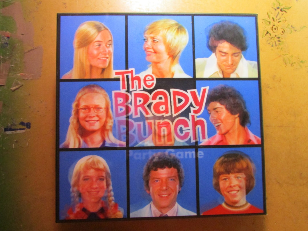 The Brady Bunch Party Game Board Game Free USA Shipping - Etsy