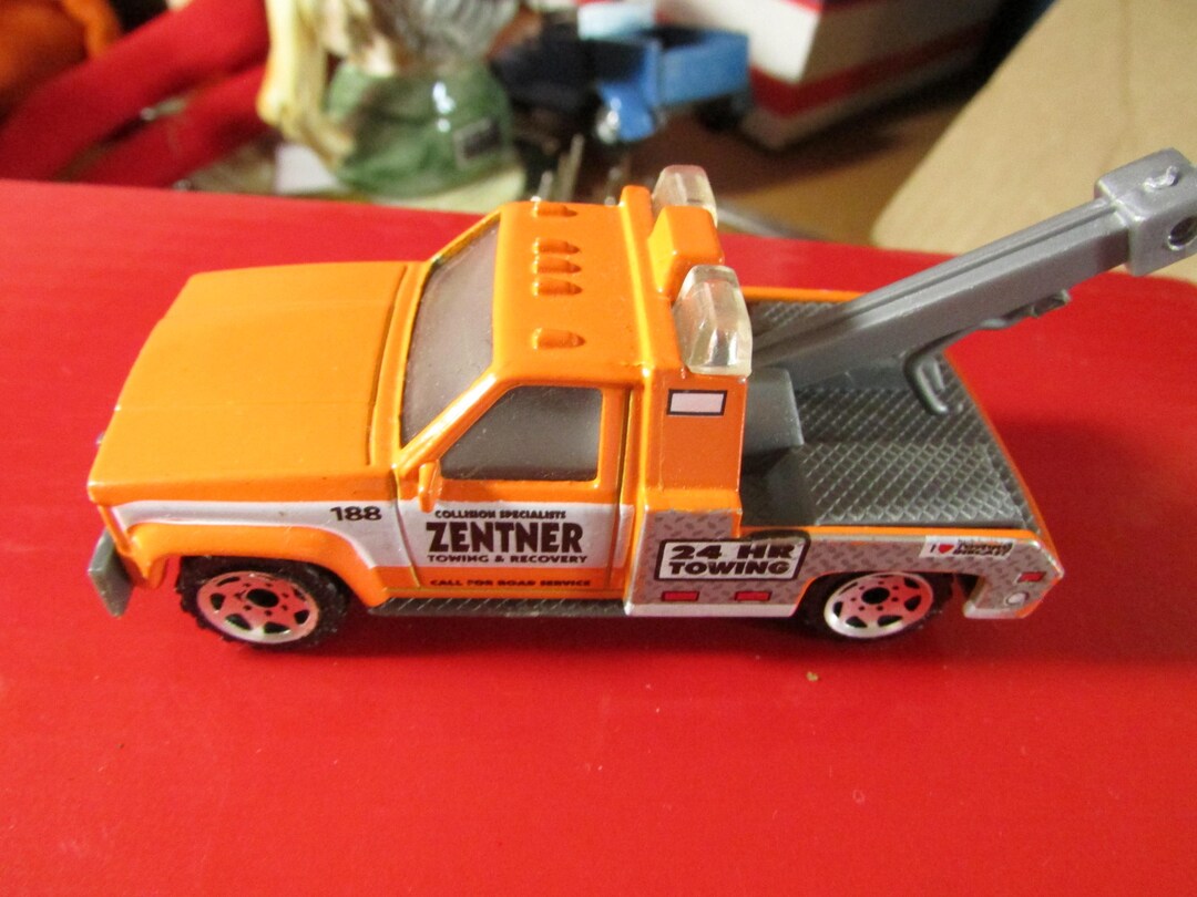 Matchbox GMC Wrecker Orange Car Truck 1/64 Die Cast Free USA Shipping ...