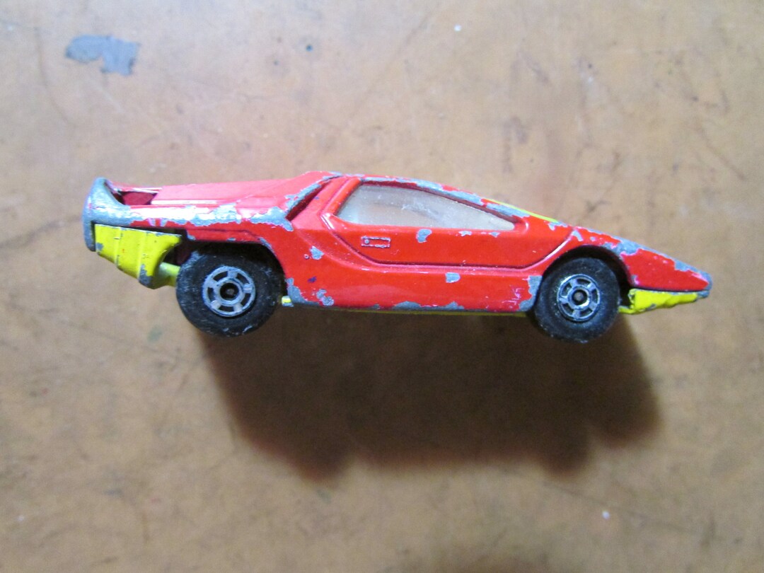 Matchbox Superfast 75 Alfa Carabo Red 1/64 Scale Die-cast USA Free USA ...