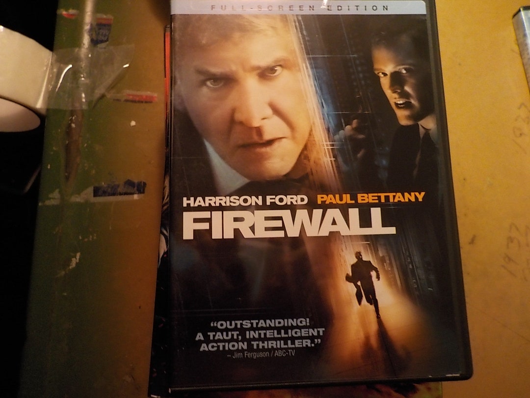 Firewall Harrison Ford Classic DVD Movie Rated PG13 Free USA Shipping ...