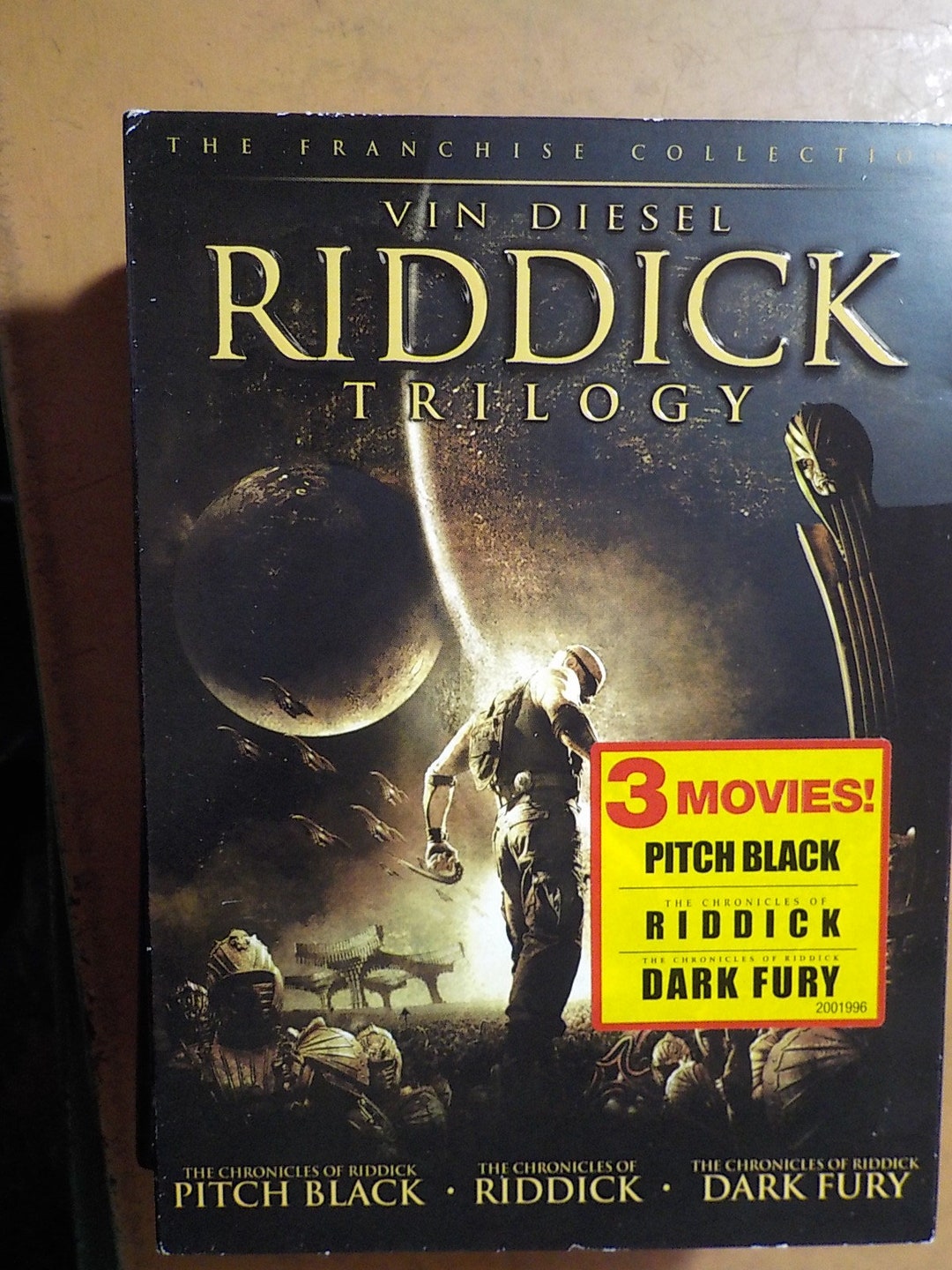 Riddick Trilogy Vin Diesel Classic DVD Movie Show Rated R Free USA ...