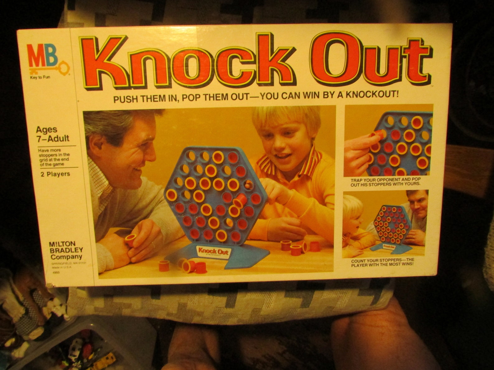 1972 Milton Bradley Knock Out Board Game Complete Free USA Shipping - Etsy