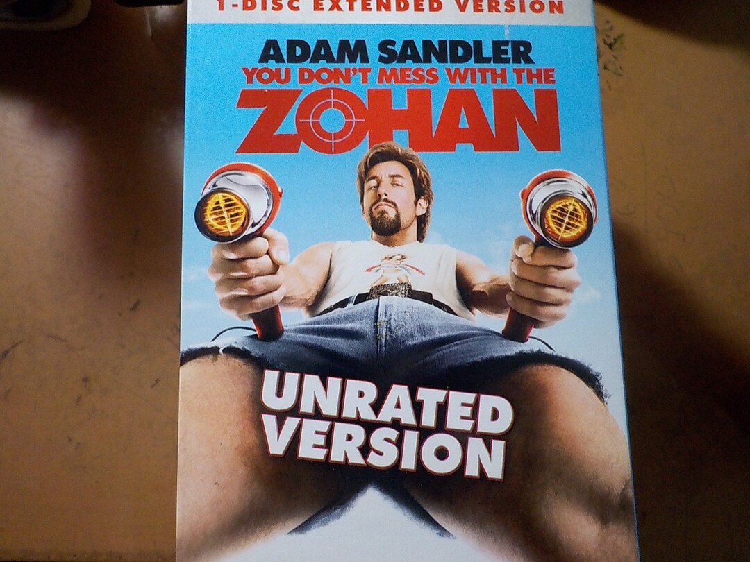 You Don't Mess With the Zohan Adam Sandler Classic DVD Movie Rated NR ...