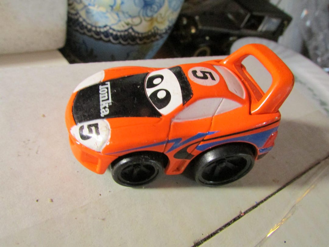 Tonka Race Car 5 Orange Truck Car 1/64 Die Cast Free USA Shipping - Etsy