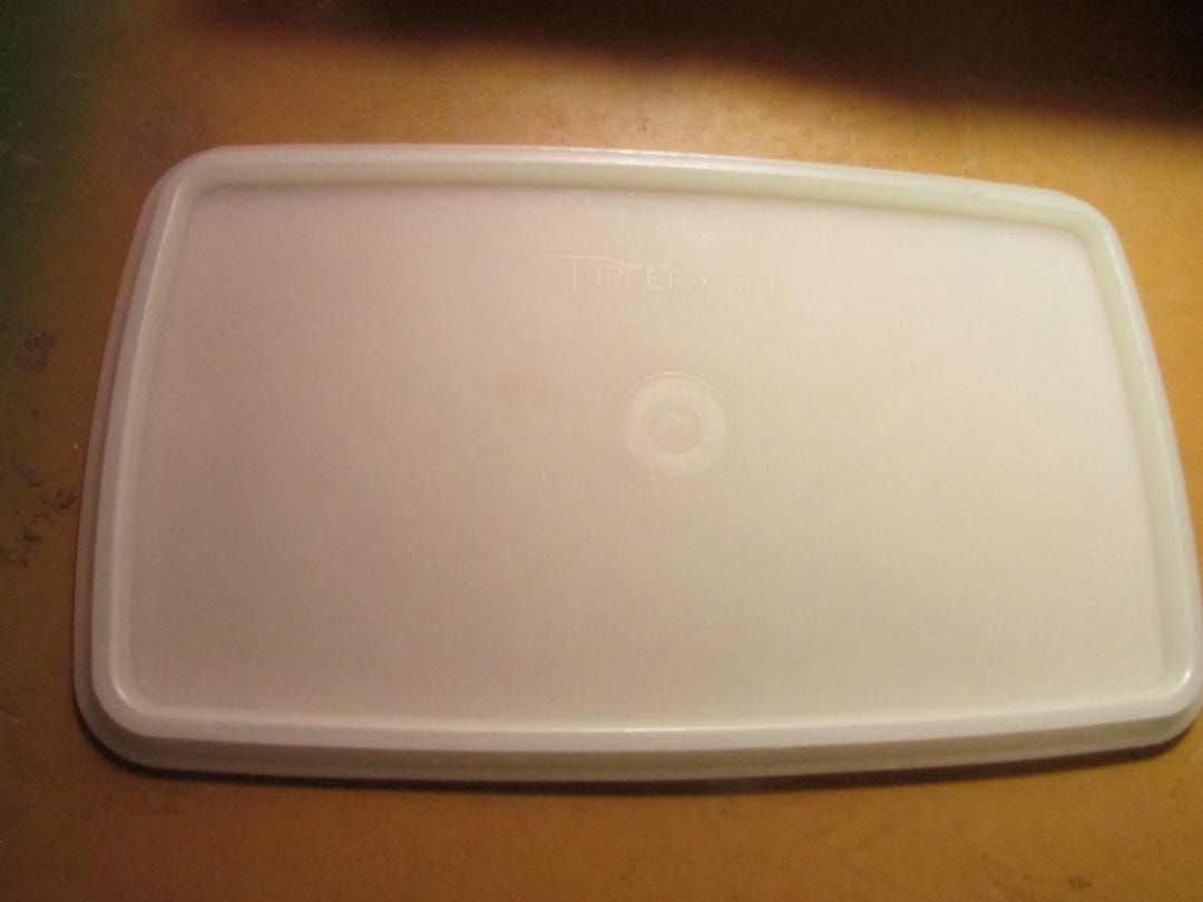 Vintage Tupperware Rectangle Pak-n-stor Seal Lid 714 for Container 713 ...