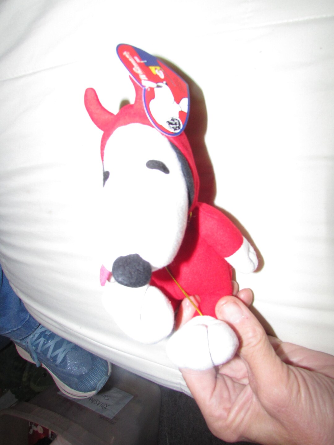 Mini Plush Whitman's Chocolate Snoopy Plush Doll Halloween Devil Outfit ...
