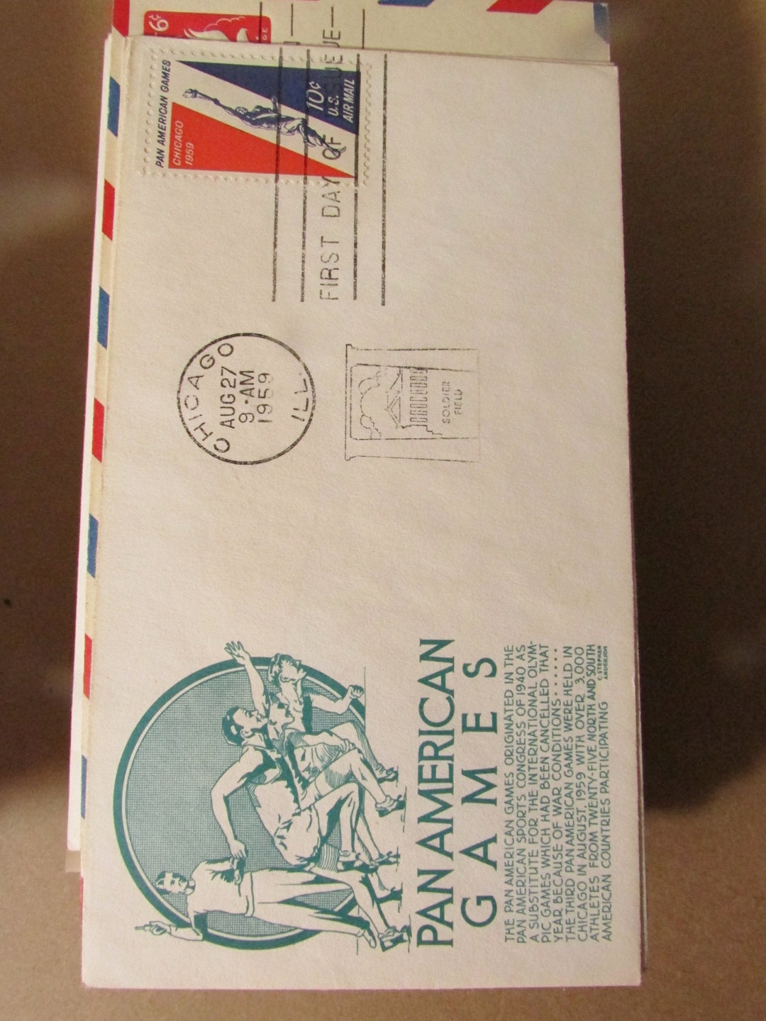 Official First Day of Issue Cover Stamp Souvenir Aug 27 1959 - Etsy