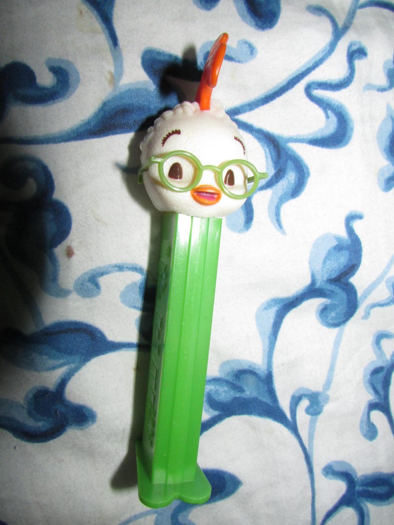 Pez Dispenser Disney Chicken Little Green Stem FREE USA Shipping - Etsy