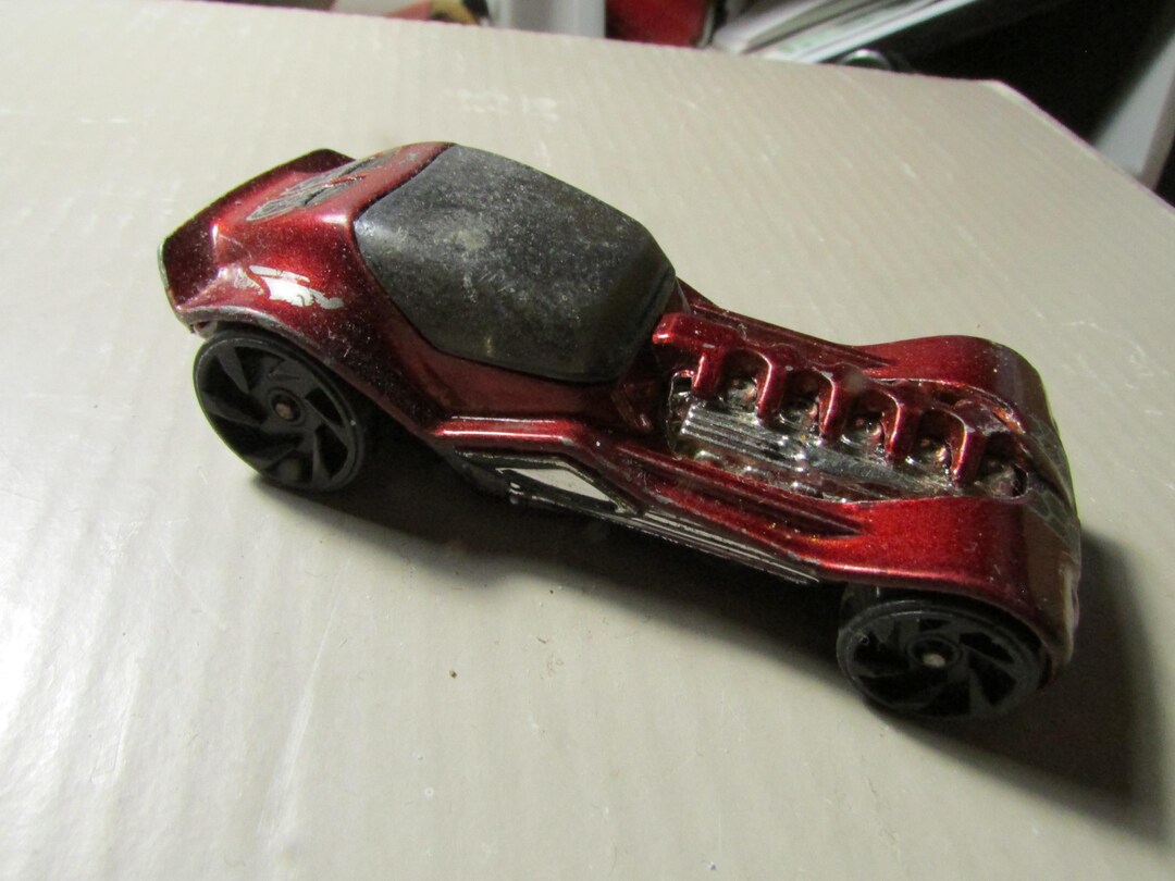 Hot Wheels Dieselboy Red Car Truck PRE-OWNED 1/64 Scale Die-cast Free ...