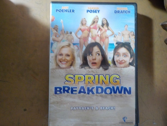 Spring Break Amy Poehler DVD Movie Rated R Free USA Shipping | Etsy