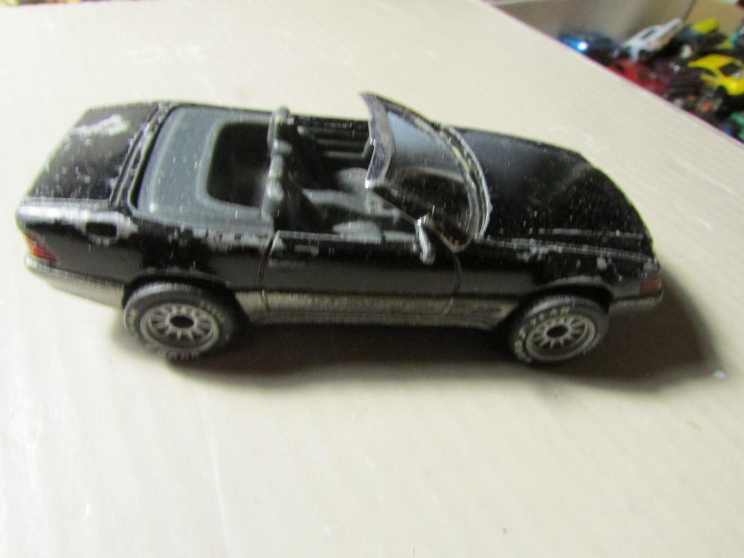 Matchbox Mercedes Benz 500 Sl Black Car Truck PRE-OWNED 1/64 Die Cast ...
