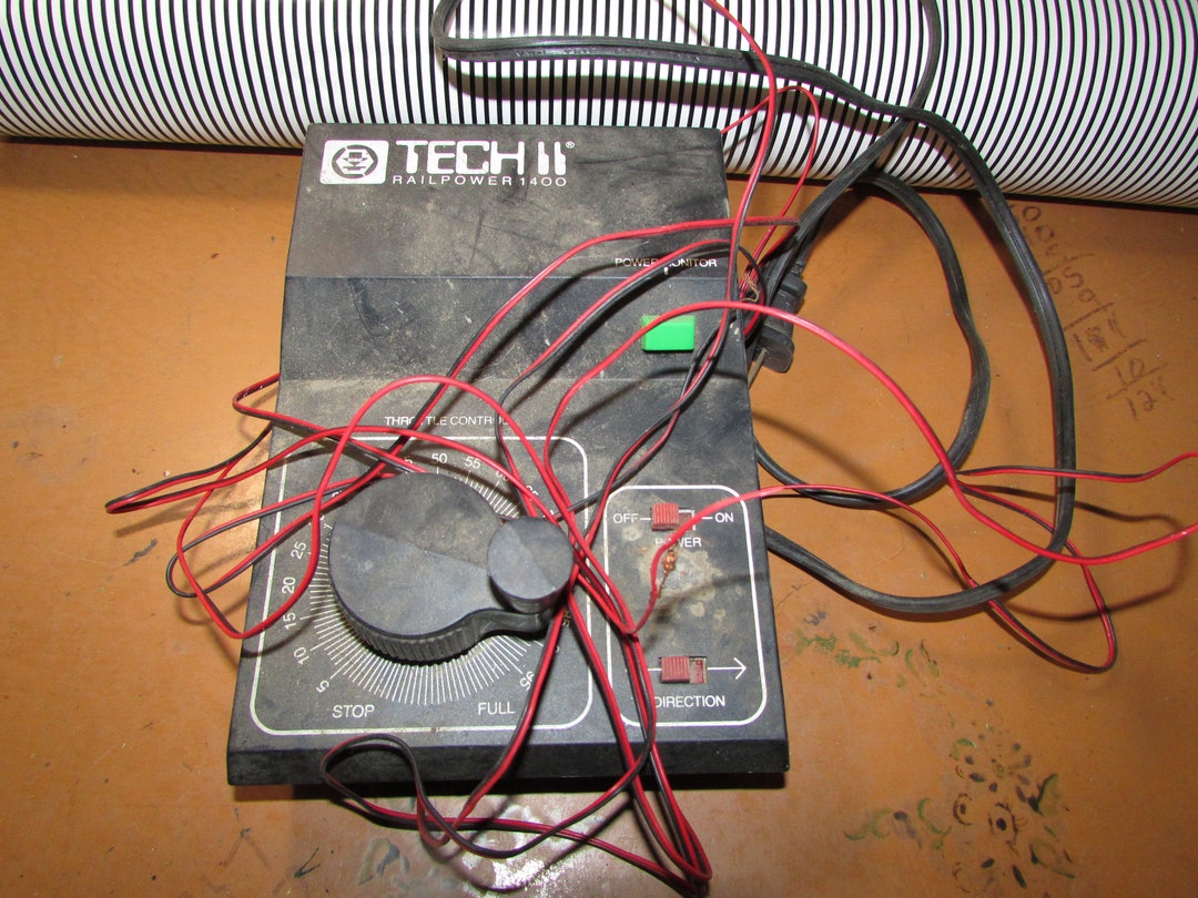 MRC Model #1400 Tech II Railpower Throttle Controller Free USA Shipping ...
