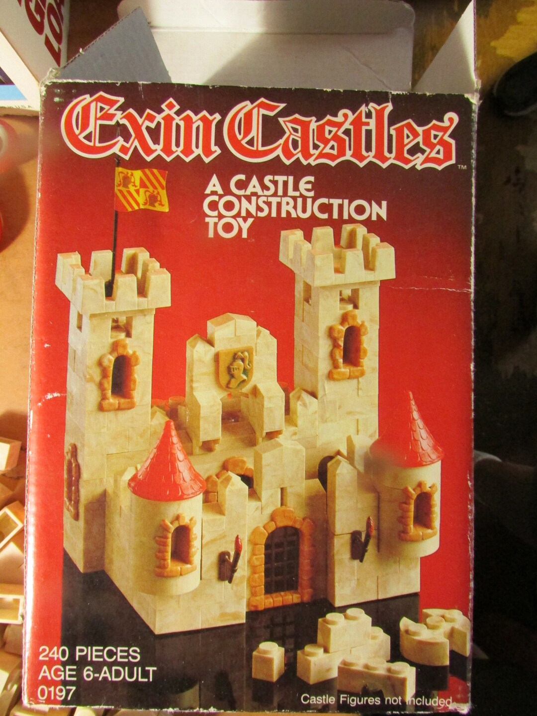 Vintage 1970's Exin Castles A Castle Construction Toy Mid Evil 0197 240 ...