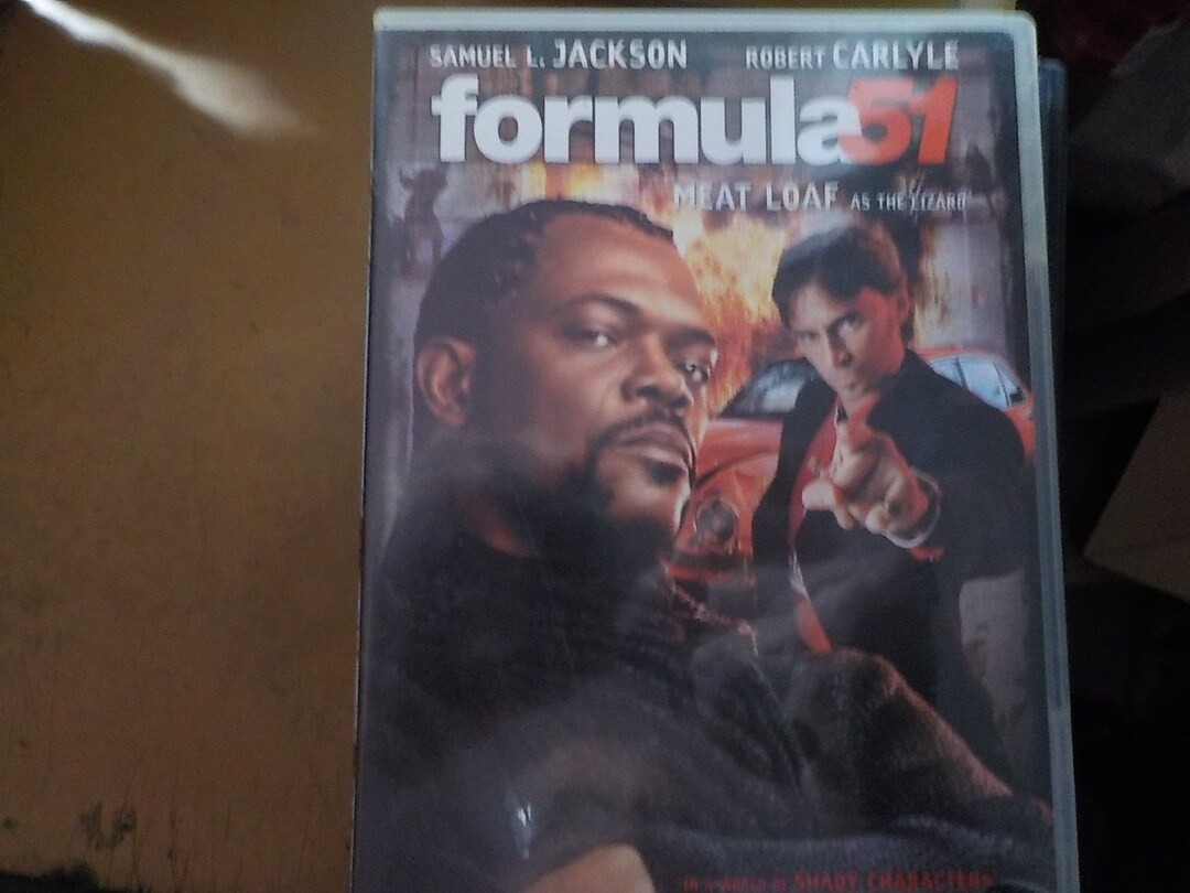 Formula 51 Samuel L Jackson Classic DVD Movie Rated PG13 Free USA ...
