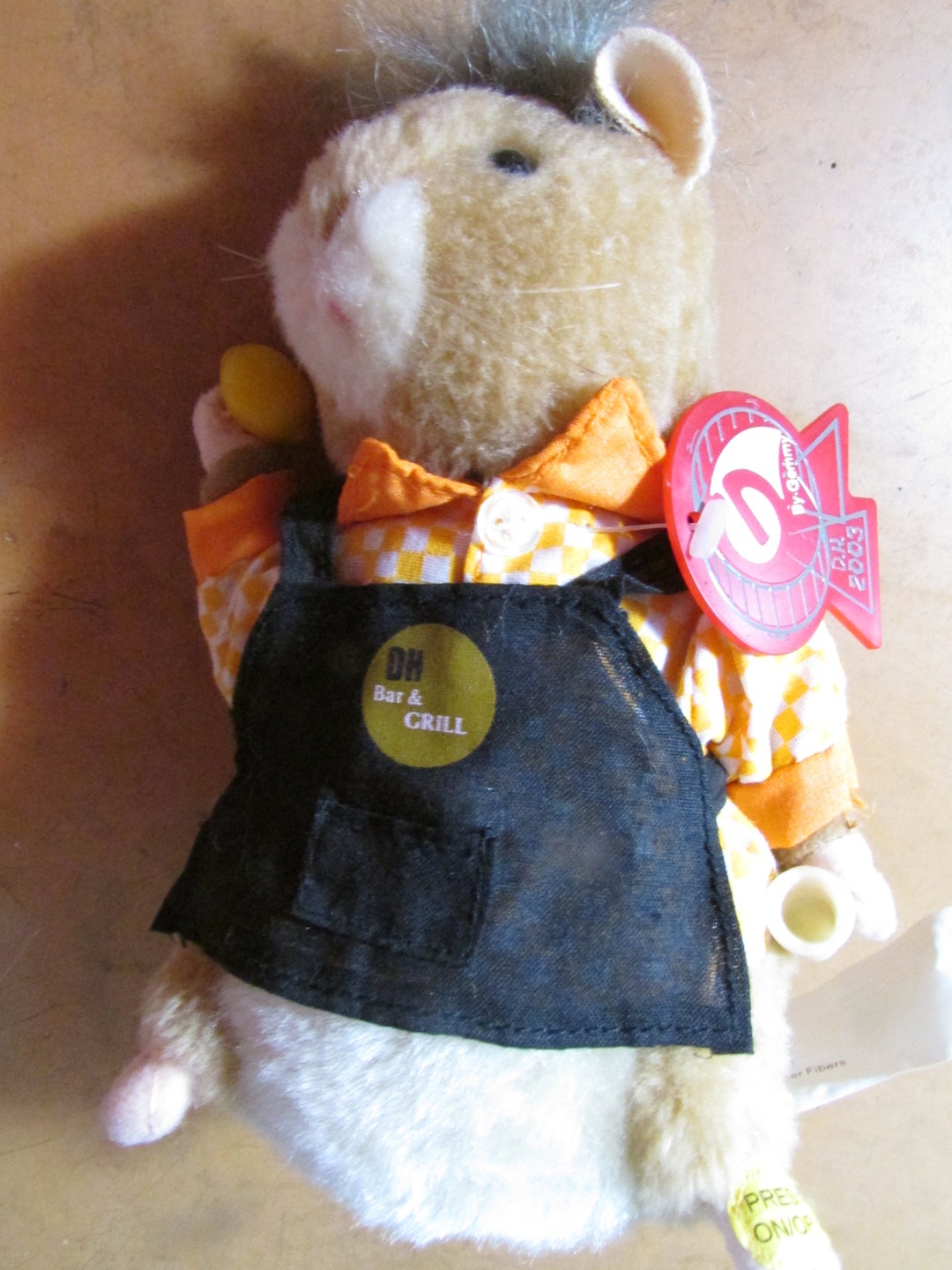 Dancing Singing Hamster Gemmy 30892 Sam DH Bar & Grill Mint No Box Free ...