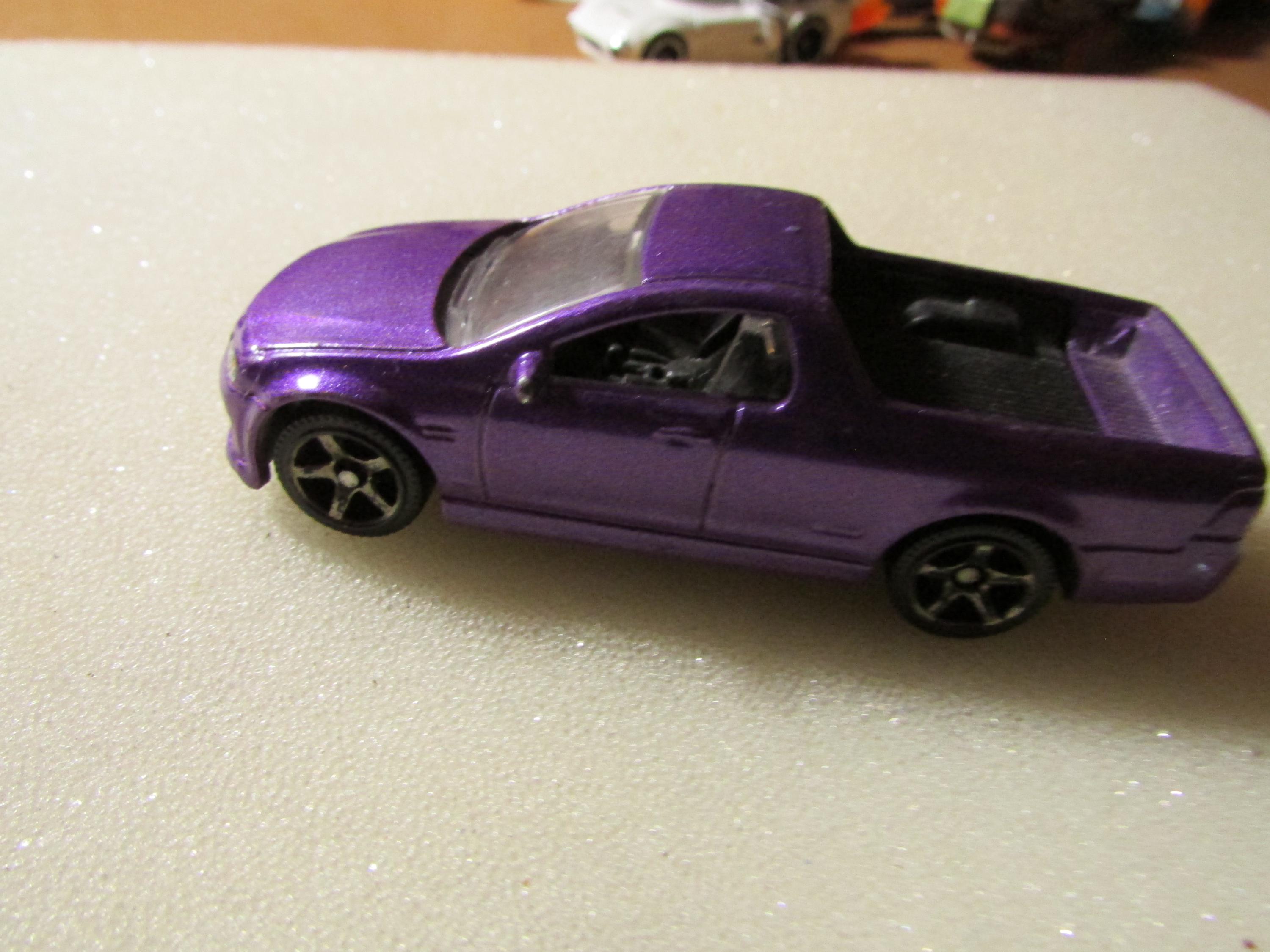 Matchbox Holden Ute SSV Purple Truck Car 1/64 Die Cast Free USA ...