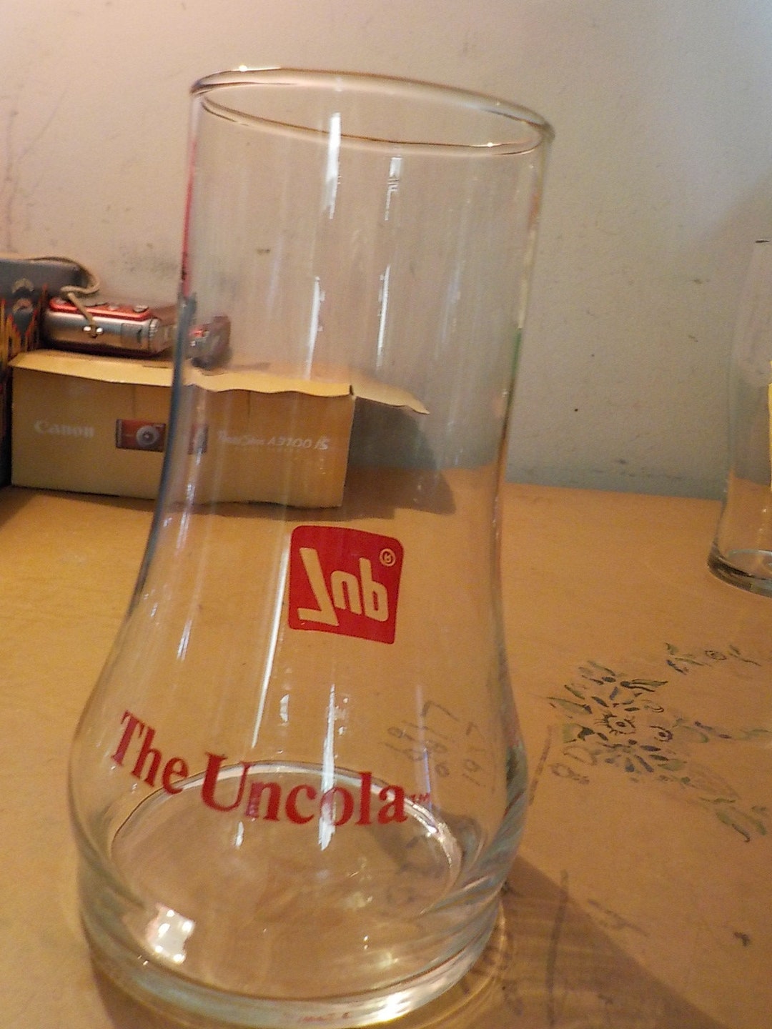 Vintage 7 up the Uncola Soda Advertising Glass 5 3/4 Inches Tall Free ...