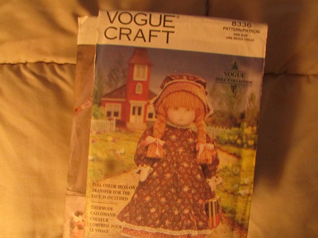 Vogue Sewing Pattern Craft 8336 Uncut Free USA Shipping - Etsy