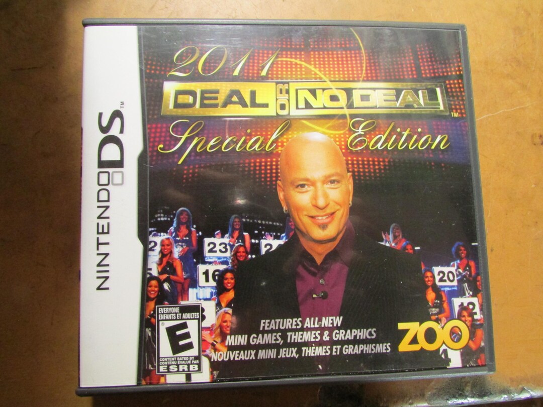 Nintendo DS Video Game Deal or No Deal Special Edition Rated E With ...