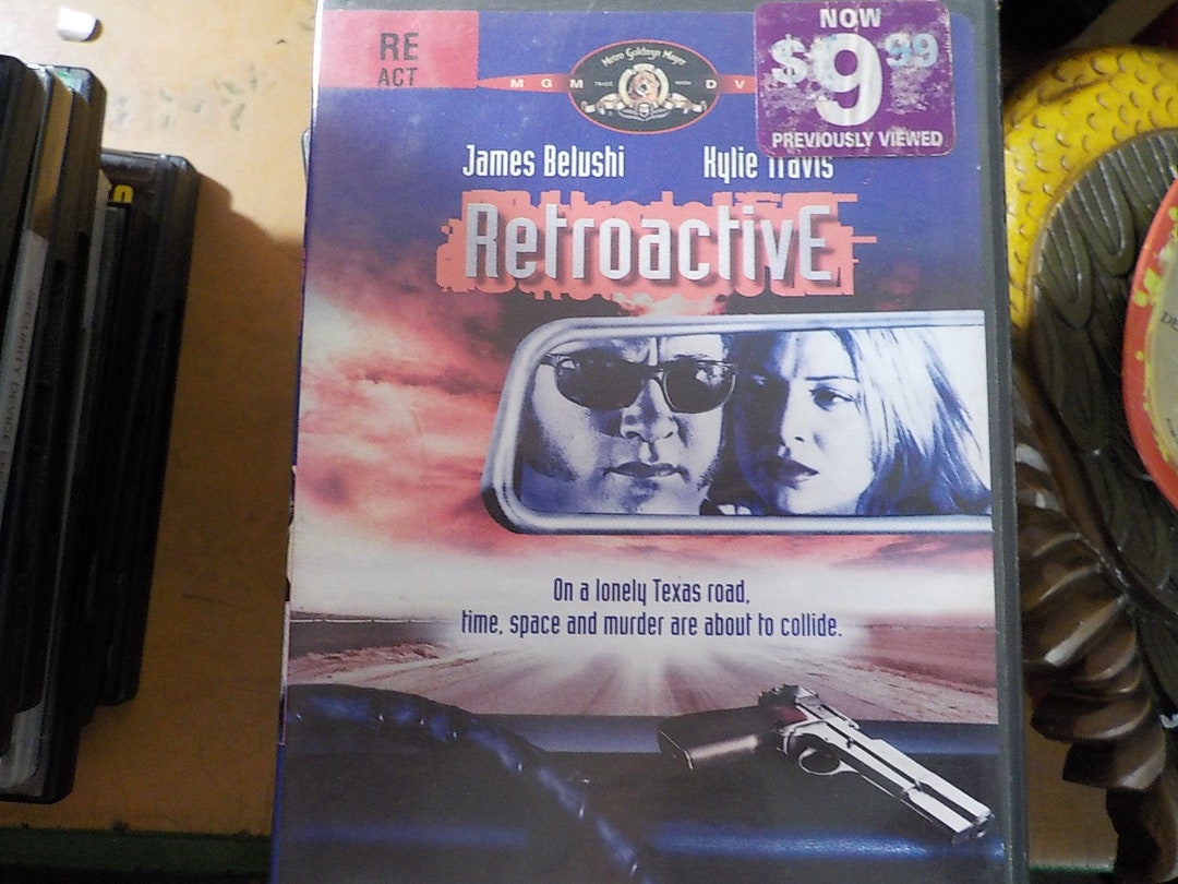 Retroactive James Belushi DVD Movie Rated R Free USA Shipping - Etsy