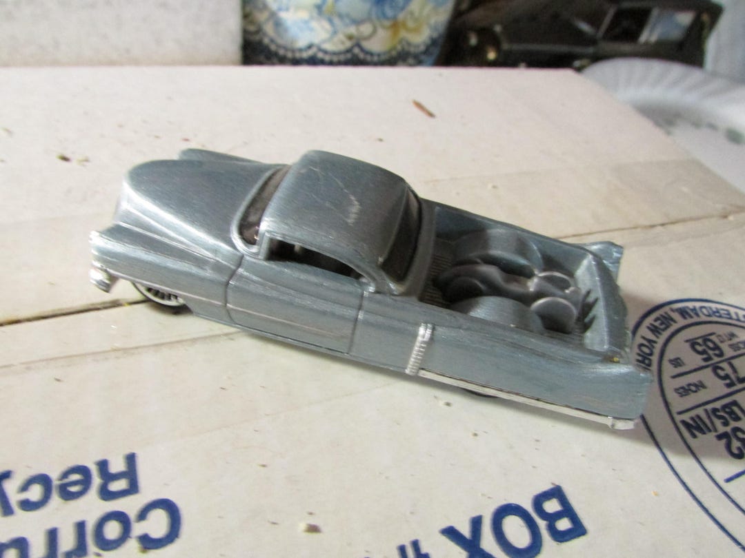 Hot Wheels Custom 53 Cadillac Blue Car 1/64 Die Cast Free USA Shipping ...