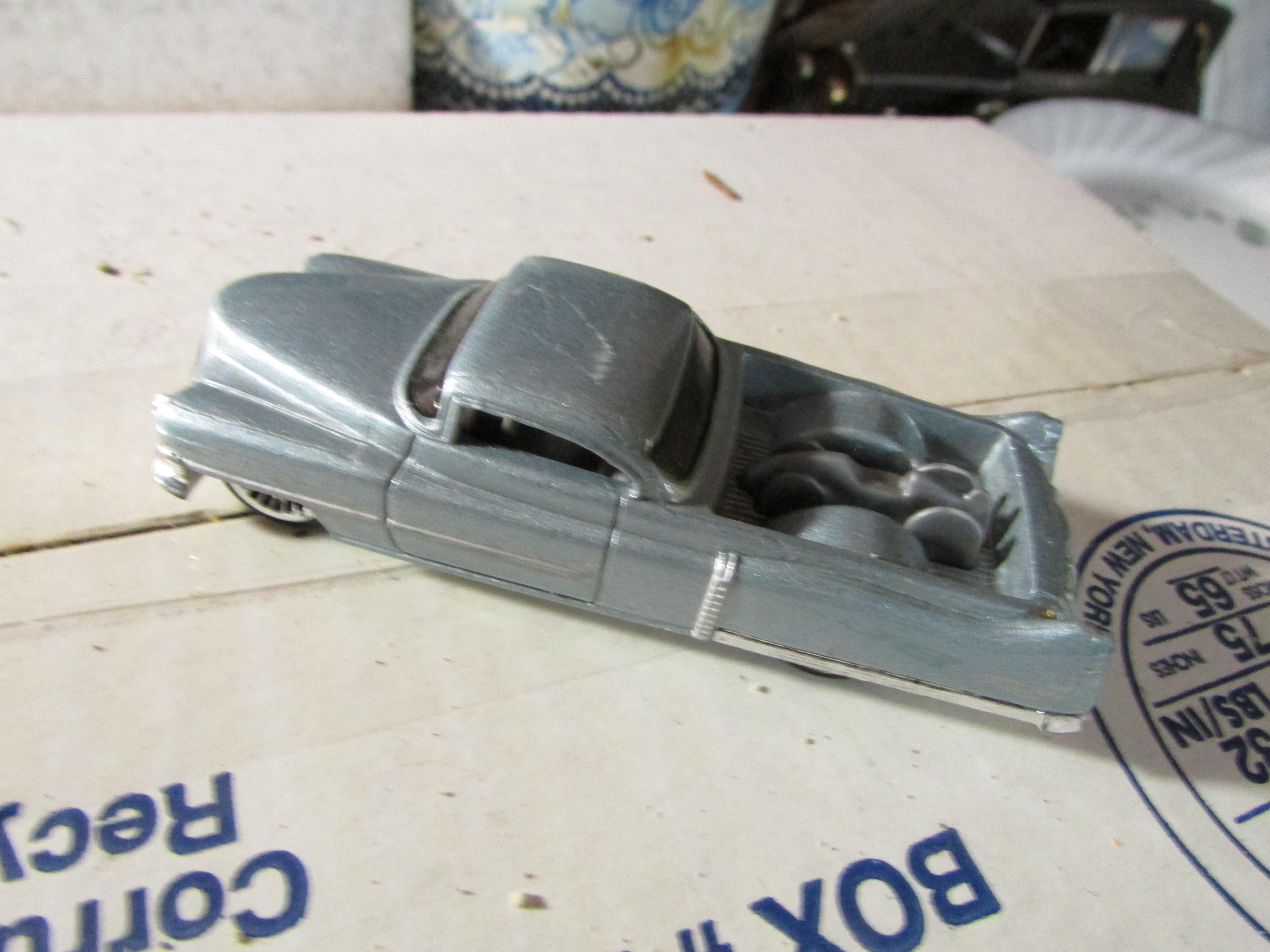 Hot Wheels Custom 53 Cadillac Blue Car 1/64 Die Cast Free USA Shipping ...