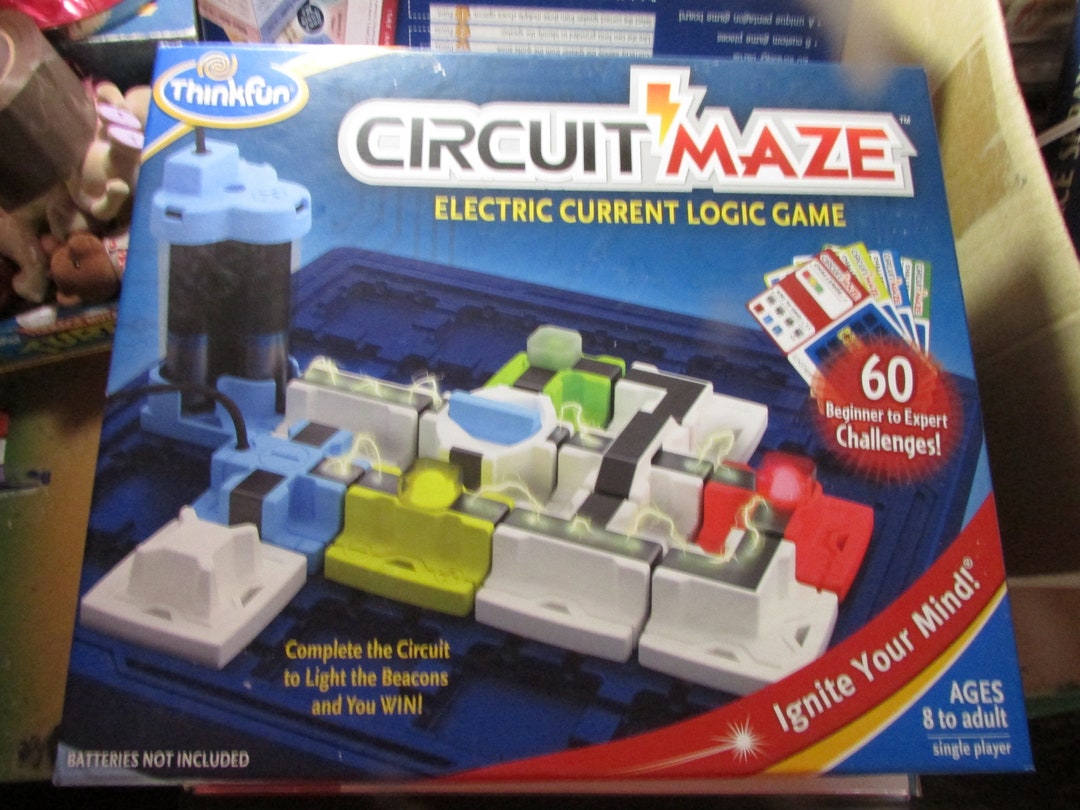 Circuit Maze Electric Current Logic Game Complete Free USA Shipping - Etsy