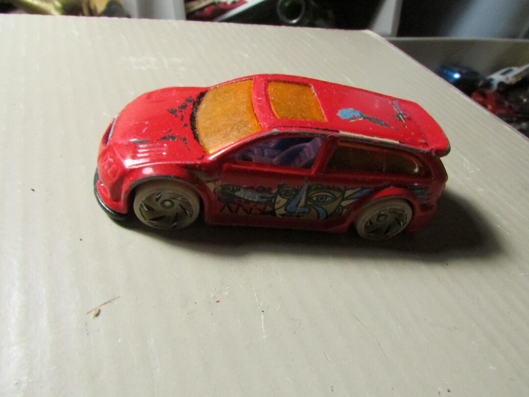 Hot Wheels Audacious Red Car Truck PRE-OWNED 1/64 Die Cast Free USA ...