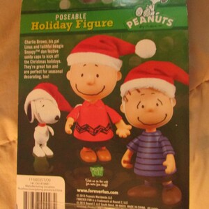 Peanuts Linus Van Pelt Poseable Holiday Figure Mint A Charlie Browns ...