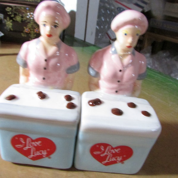 Lucy Salt and Pepper Shakers - Etsy