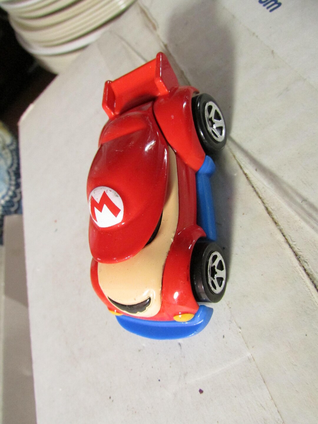 Hot Wheels Mario Nintendo Red Truck Car 1/64 Die Cast Free USA Shipping ...