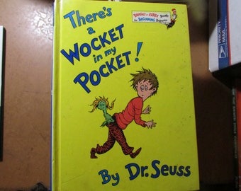 There's a Wocket in My Pocket by Dr. Seuss 1974 - Etsy