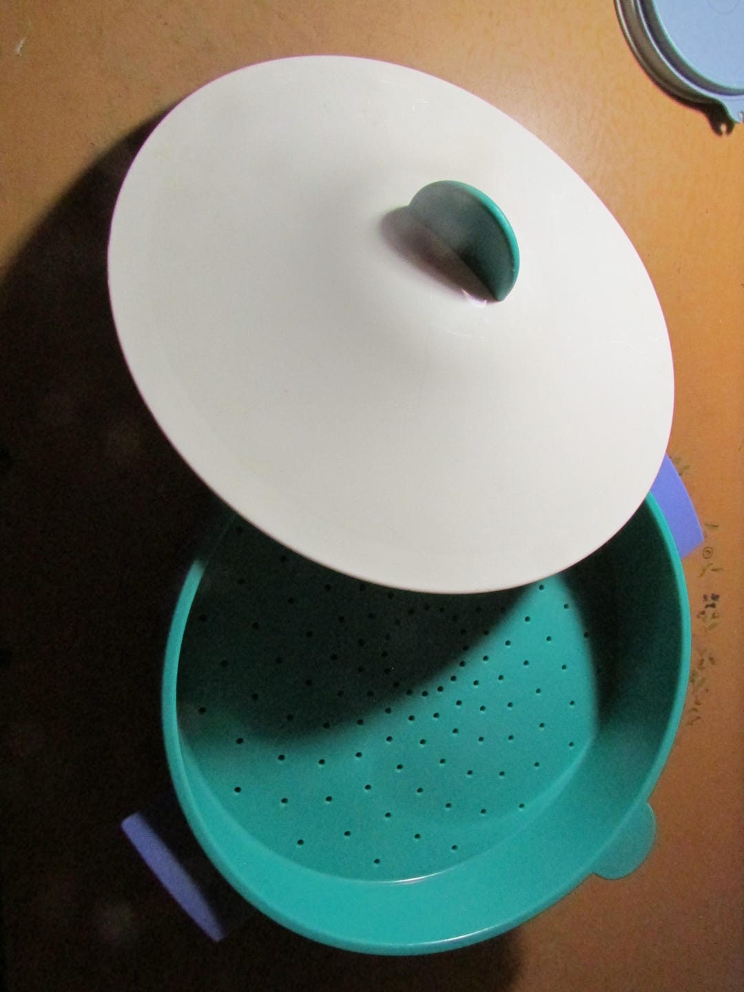 Tupperware Microsteamer Microwave Steamer Rice Veggies Cooker 3066A 3 ...