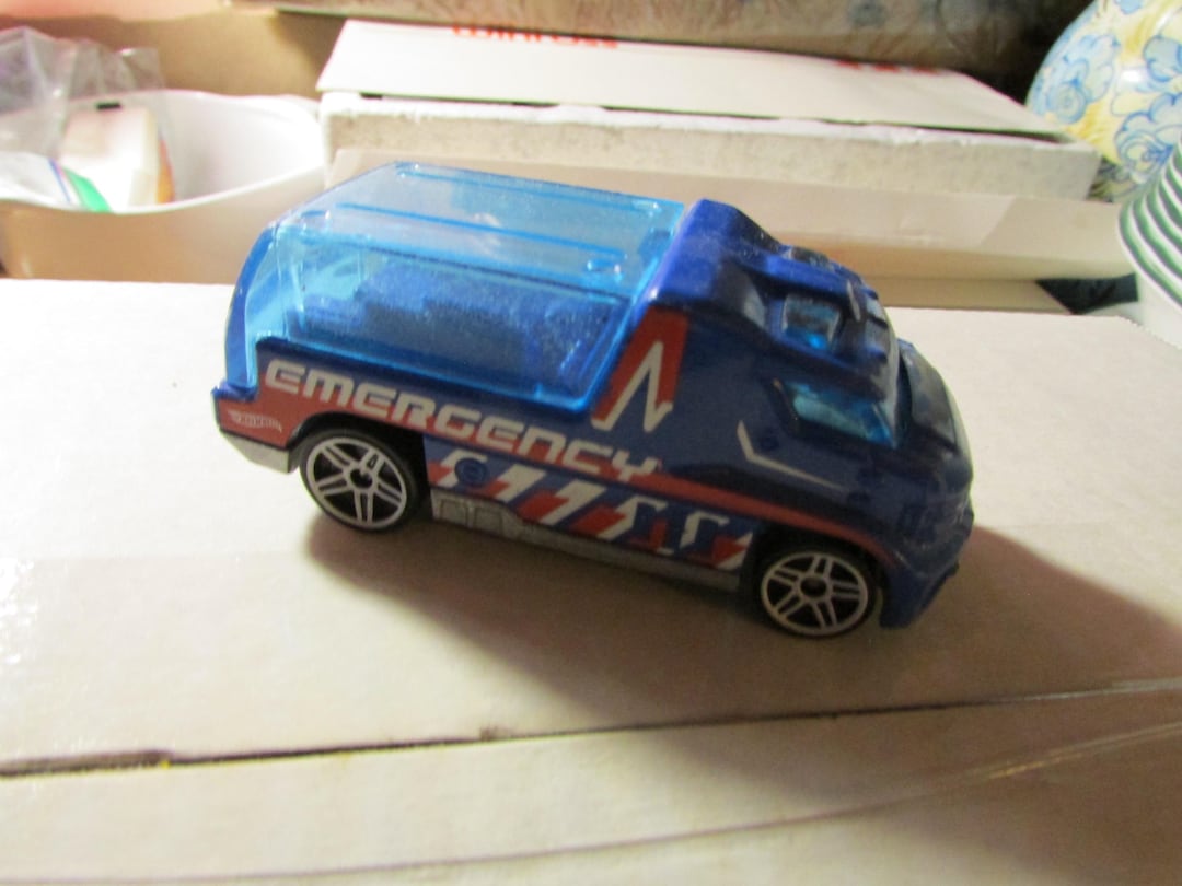 Hot Wheels Rapid Response Blue Car 1/64 Die Cast Free USA Shipping - Etsy
