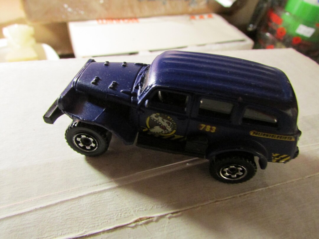 Matchbox Jungle Crawler Blue 1/64 Die Cast Free USA Shipping - Etsy