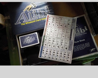 Alibi Card Game - Etsy