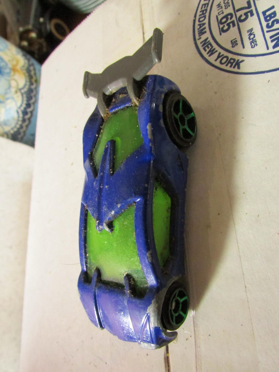 Hot Wheels Impavido 2012 Mcdonalds Blue Car Truck 1/64 Die Cast Free ...